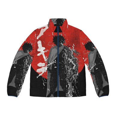 Akira-Inspired Neo Tokyo Storm Puffer Jacket: Cyberpunk Streetwear for ...