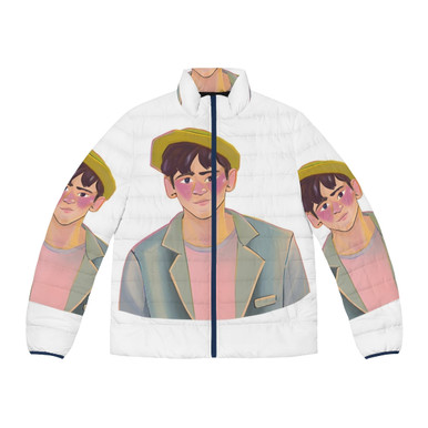 Charlie Spring Heartstopper Puffer Jacket - Officially Licensed Netflix ...