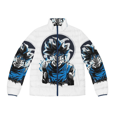 Goku Ultra Instinct Puffer Jacket 2 - Dragon Ball Super Inspired ...