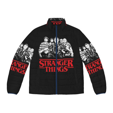Stranger Things Netflix Puffer Jacket - Retro 80s Nostalgia ...
