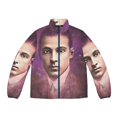 1920s Puffer Jacket Inspired by Legendary Actor Rudolph Valentino ...