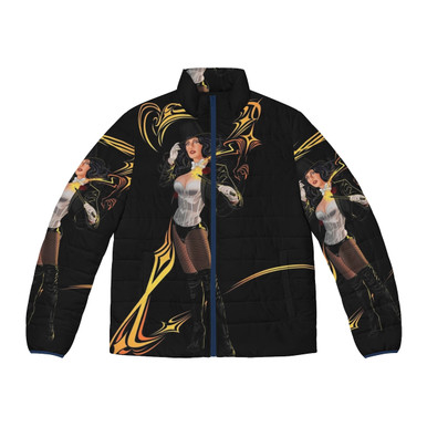 Zatanna Puffer Jacket - Iconic DC Comics Character Cosplay Costume ...