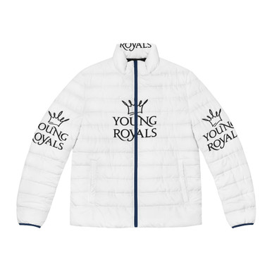 Crown Puffer Jacket Inspired by Netflix's Young Royals - nerdoutloudpod