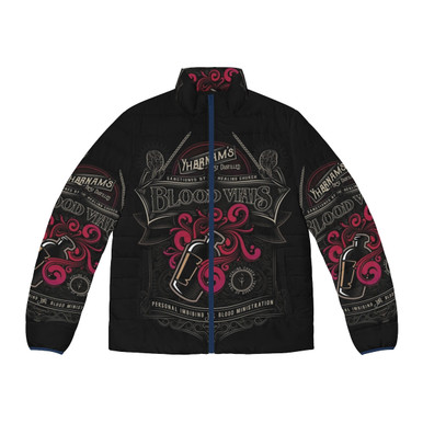 Bloodborne Yharnam's Blood Vials Puffer Jacket - nerdoutloudpod