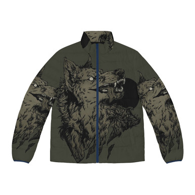 Werewolf Black Puffer Jacket - Embrace the Lunar Transformation ...