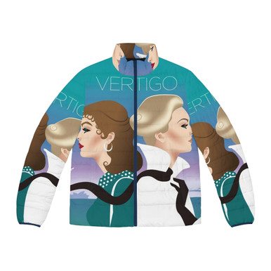 Vertigo-Inspired Puffer Jacket: A Classic Hollywood Fashion Statement ...