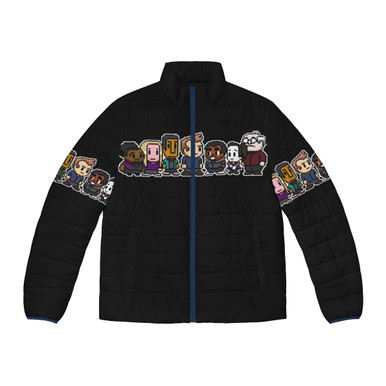 Pixel Community Puffer Jacket - Inspired by the Hit TV Show ...
