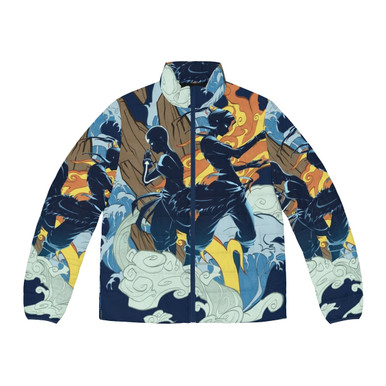 Avatar Inspired Puffer Jacket | Two Avatars Design - nerdoutloudpod