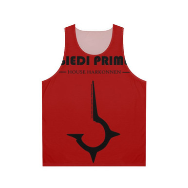 Dune Harkonnen House Giedi Prime Unisex Tank Top - nerdoutloudpod