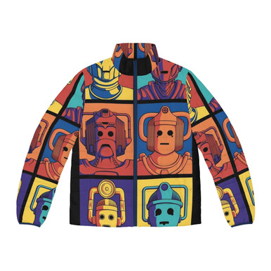 Cyberpop Evolution Puffer Jacket: A Sci-Fi Masterpiece for Doctor Who ...