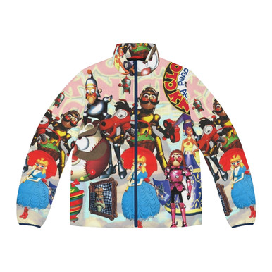 Clockwork Knight Retro Video Game Inspired Square Puffer Jacket ...