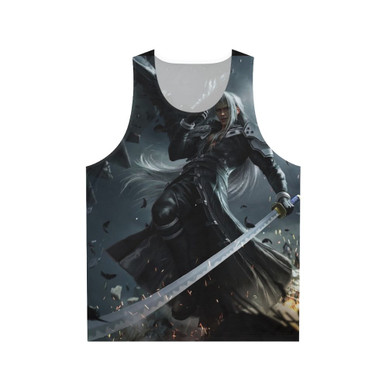 Sephiroth One-Winged Angel Unisex Fantasy Tank Top - nerdoutloudpod
