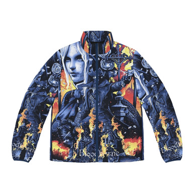 Bloodborne Soulsborne Puffer Jacket - Inspired by the Dark Fantasy ...