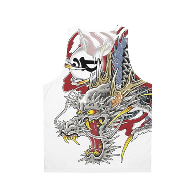 Kazuma Kiryu Dragon Tattoo Unisex Tank Top - nerdoutloudpod