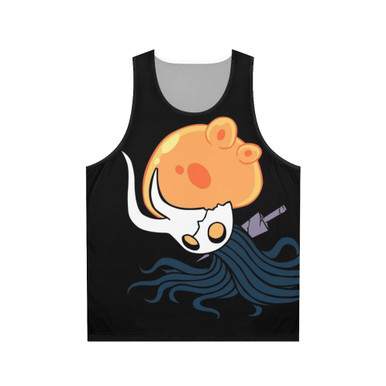 Hollow Knight Broken Vessel Minimal Vector Unisex Tank Top - nerdoutloudpod