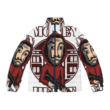 Money Heist Puffer Jacket: Exclusive Netflix Series Merch - nerdoutloudpod