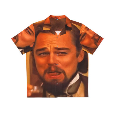 Leonardo DiCaprio Meme Hawaiian Shirt - Funny Tropical Summer Tee ...