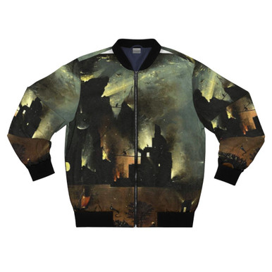 Hieronymus Bosch Inspired "Hell" Bomber Jacket - nerdoutloudpod