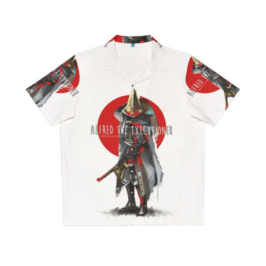 Bloodborne Alfred The Executioner Hawaiian Shirt - nerdoutloudpod