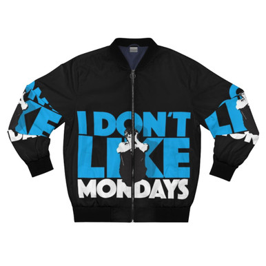 Retro 80s Bomber Jacket for Punk and New Wave Fans - nerdoutloudpod
