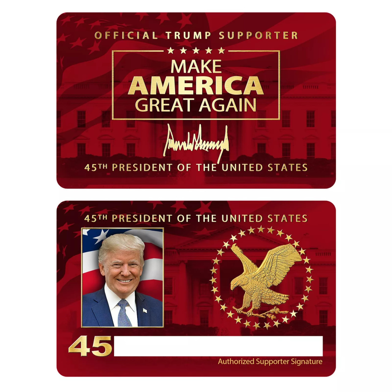 DONALD TRUMP 45th President Colorized $2 Bill & Two FREE Trump ...