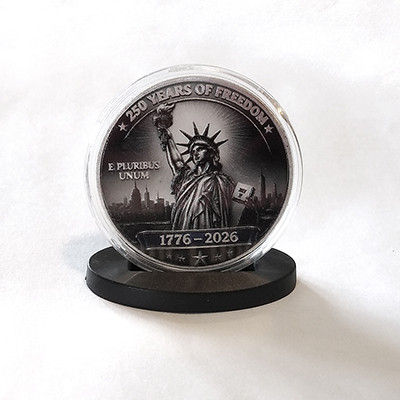 America 250 1 Oz. Tribute Coin - Liberty & Eagle Emblem