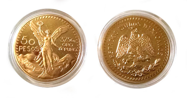 Mexico 50 Pesos Gold Replica Coin mexico-50-pesos-gold-replica-coin