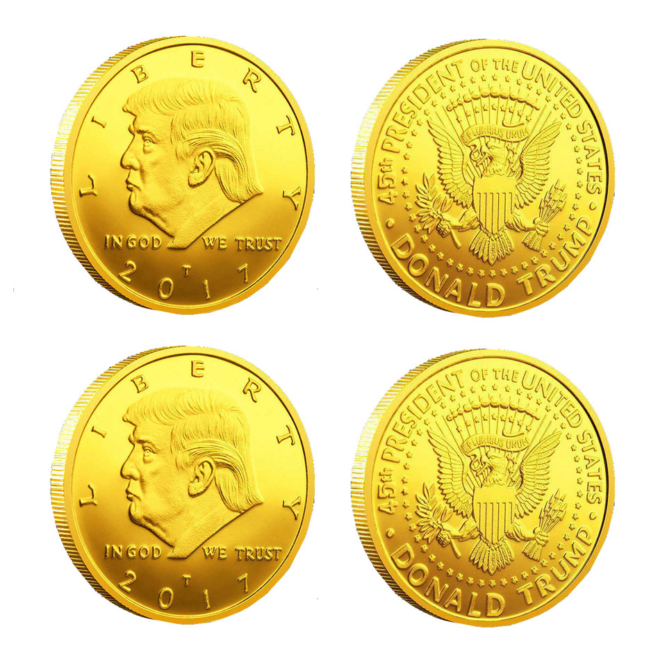 DONALD TRUMP Save America 2024 Proof Black Ruthenium & 24K Gold Plated ...