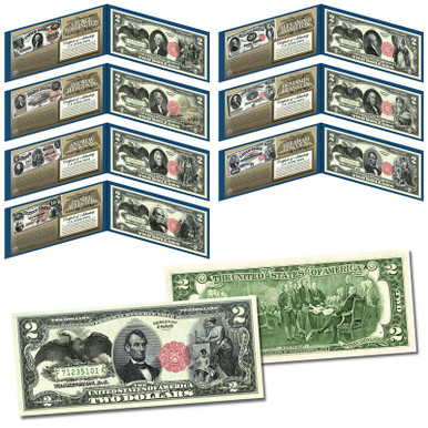 1880 Series Bank Notes Hybrid Commemorative Black Eagle Set of 7 Modern ...