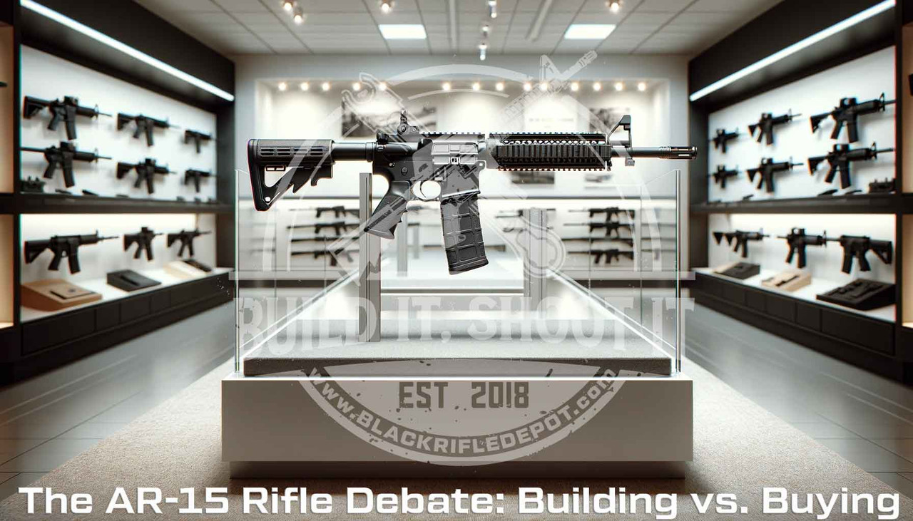 The AR-15 Rifle Debate: Building vs. Buying - Black Rifle Depot