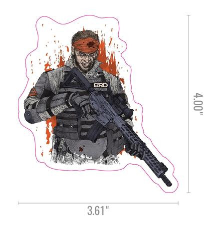 Black Rifle Depot Christmas Sticker | Black Rifle Depot