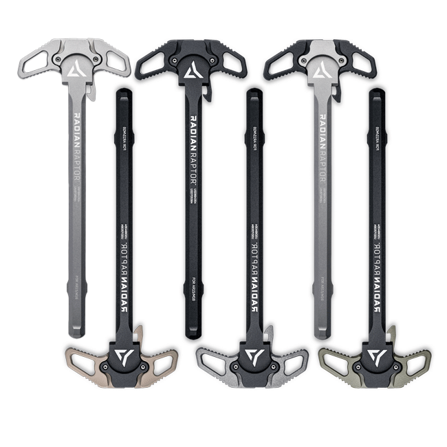 Radian Raptor Ambidextrous Charging Handle | From BRD
