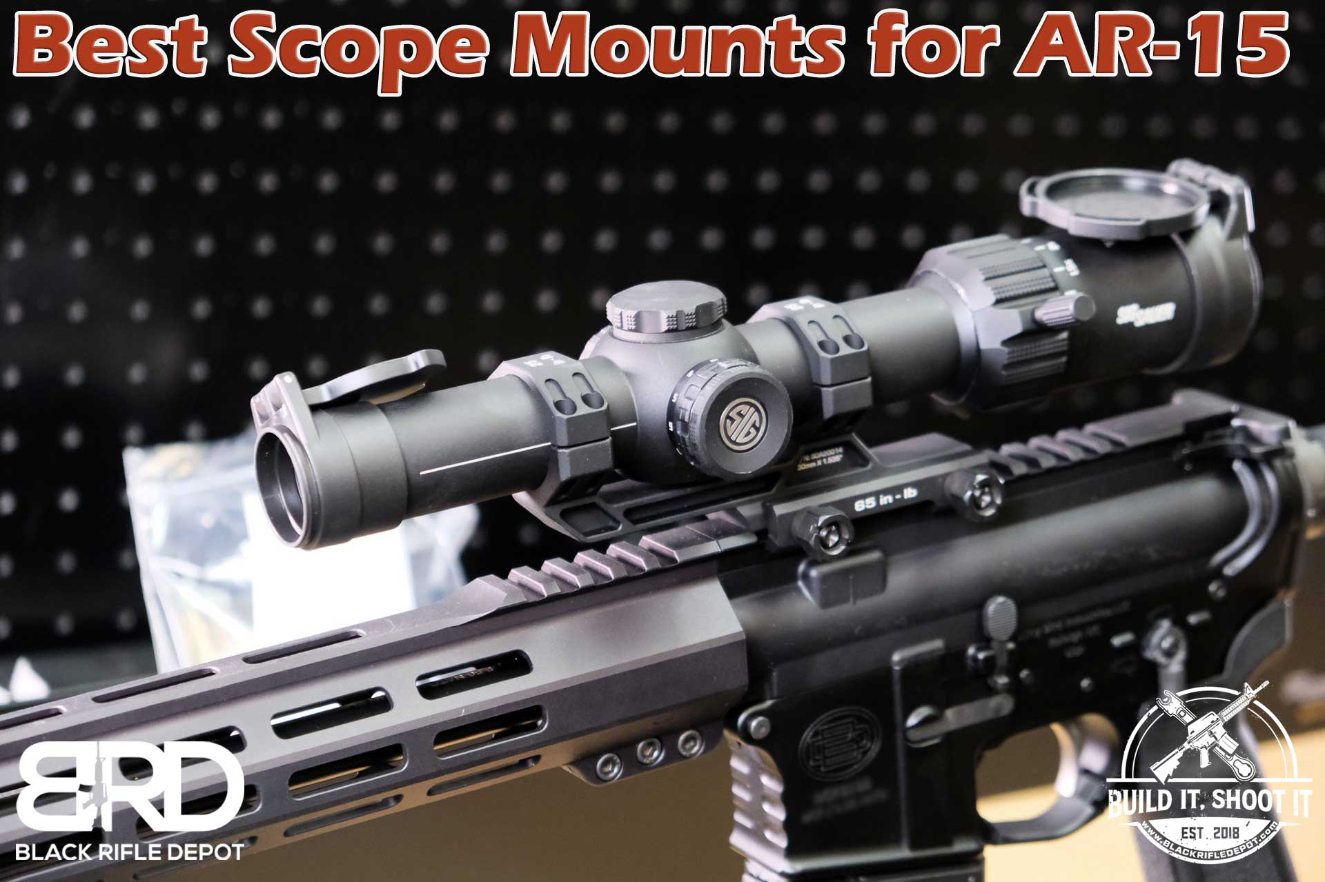 Best Scope Mounts for AR-15 - Black Rifle Depot