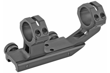 Weaver Riser 1" High Integral Rail - Black