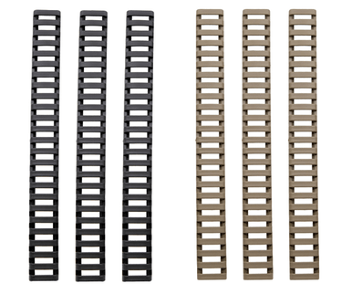 Ergo 25-Slot Ladder LowPro Rail Covers 3PK | From BRD