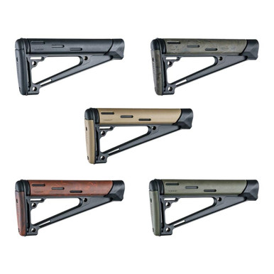 Hogue Overmold Fixed Stock | From Black Rifle Depot
