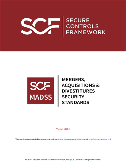 Cybersecurity MA&D Standards - Secure Controls Framework