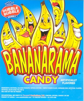 21211 Concord Gum/Candy Bananarama Candy 17,000ct. - TJ King