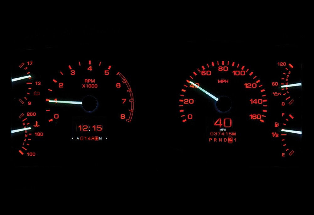 Dakota Digital 1987-89 Ford Mustang Retrotech Customizable Analog Gauge ...