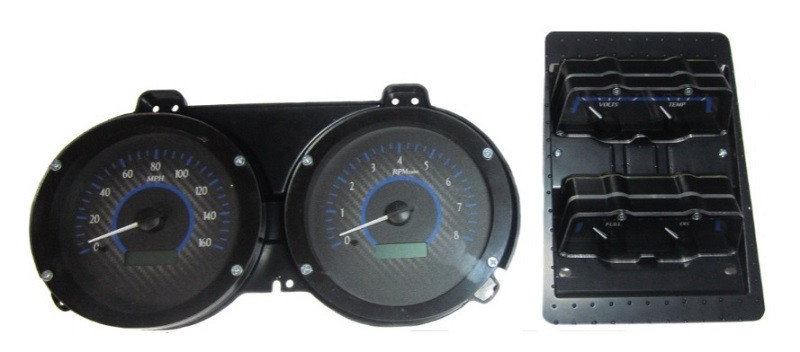 Dakota Digital 68 Chevy Camaro / Firebird Analog Dash Gauge System with ...