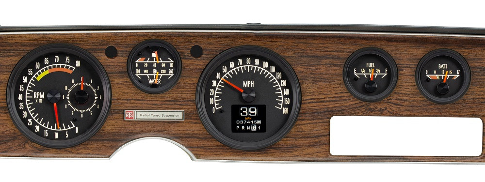 Dakota Digital 1970-81 Pontiac Firebird Retrotech Gauge System RTX-70P ...