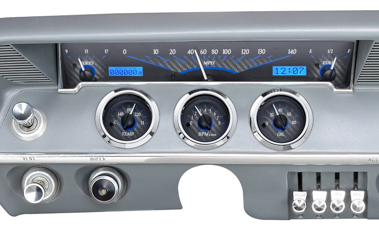 Dakota Digital 61 62 Chevy Impala Analog Dash Gauges System VHX-61C-IMP