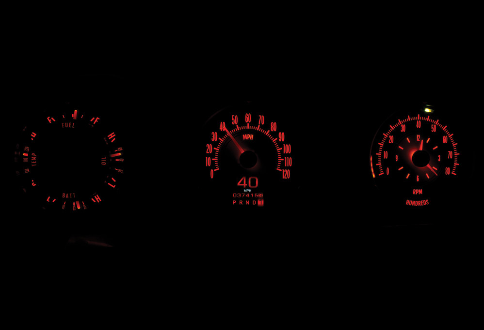 Dakota Digital 1970-72 OldsmobileCutlass 442 Retrotech Analog Dash ...