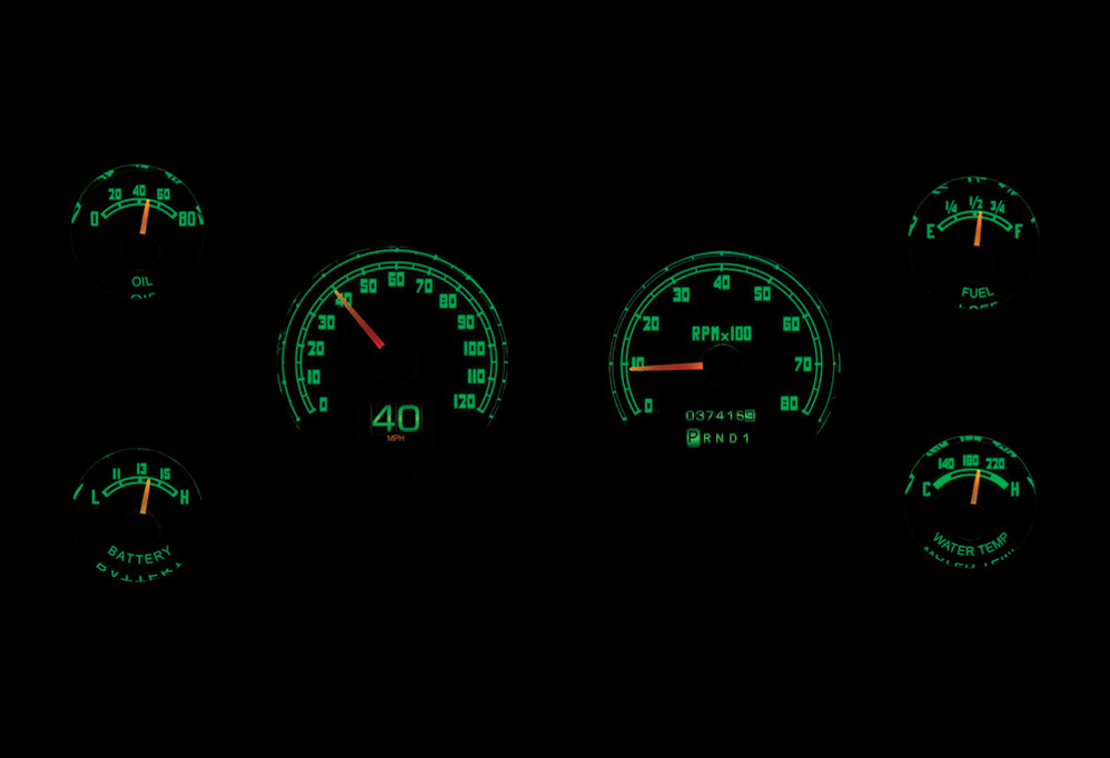 Dakota Digital 1955-59 GMC Pickup Retrotech Series Gauge System RTX-55 ...