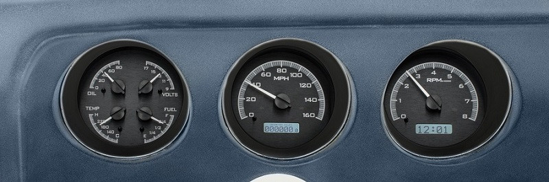 Dakota Digital 69 Pontiac GTO Analog Dash Gauges Instrument System VHX ...