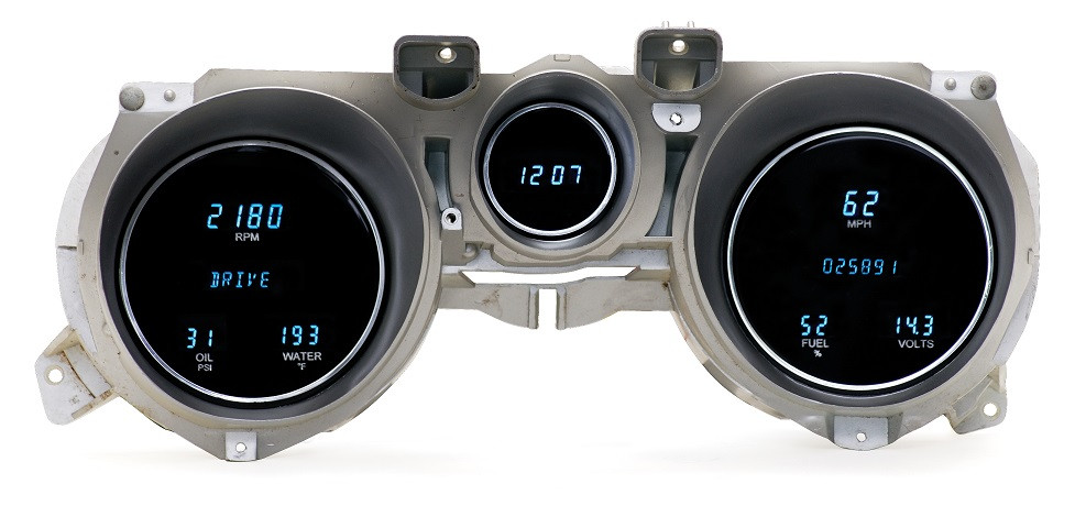 Dakota Digital 71-73 Ford Mustang Clock Gauge For Use w/ VFD3-71M ONLY ...