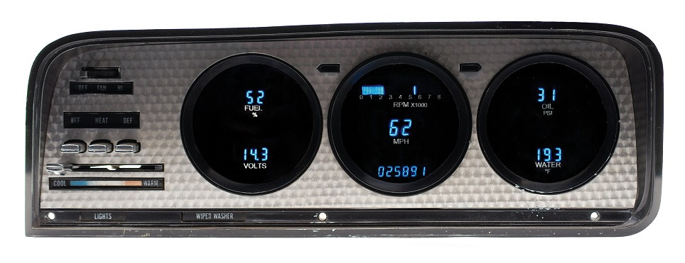 Dakota Digital Dash 63-72 Jeep Wagoneer J-Trucks 67-72 Jeepster ...