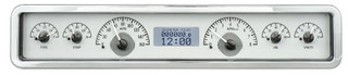 Dakota Digital Universal 3.75x19.5" Rectangle Gauges Analog Dash System ...