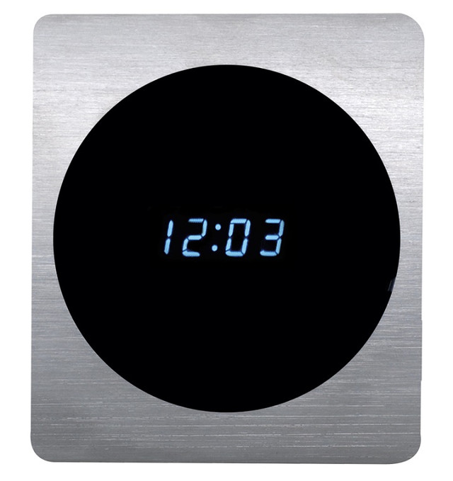 Dakota Digital 1940 Ford Car Aluminum Clock Panel w/ VFD Clock ALC-40-CLK