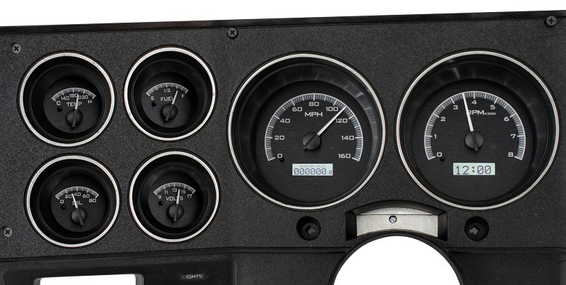 Dakota Digital 73 - 87 Chevy GMC Pickup Truck Analog Dash Gauges VHX-73C-PU